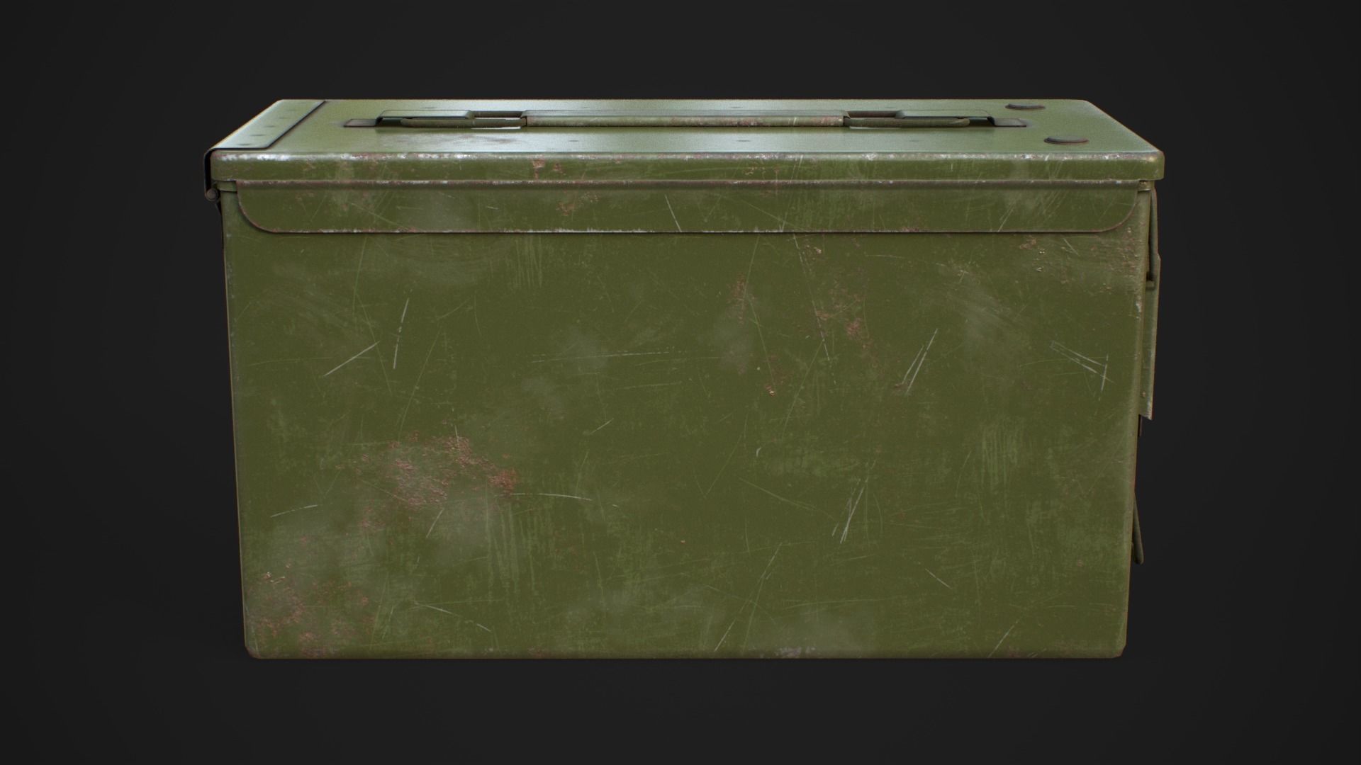 3D model Ammo box 2D VR / AR / low-poly | CGTrader