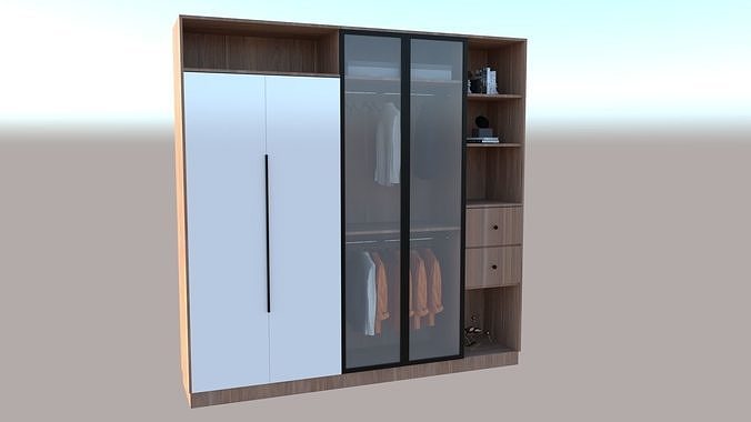 Dressing Closet 3D model | CGTrader