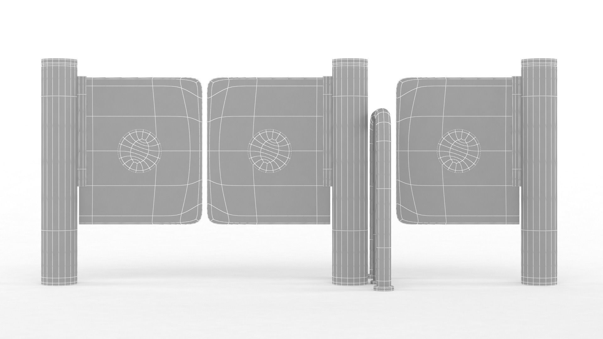 Turnstile Gate 3D model | CGTrader