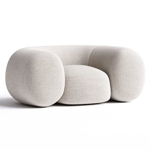 armchair sons mollo 3D model | CGTrader