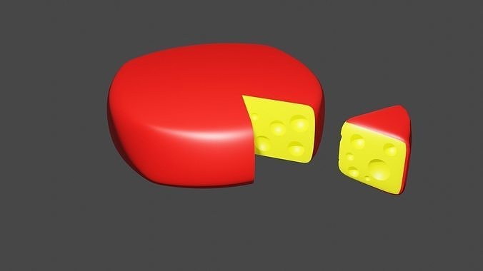 delicious cheese free 3D model animated rigged | CGTrader