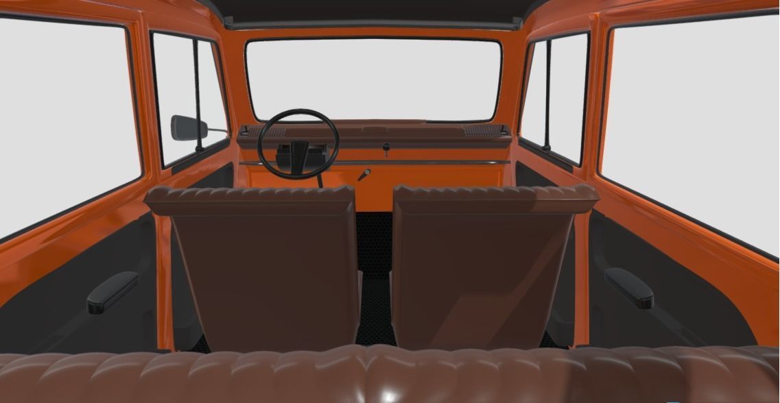 citroen baby car 3D model rigged | CGTrader