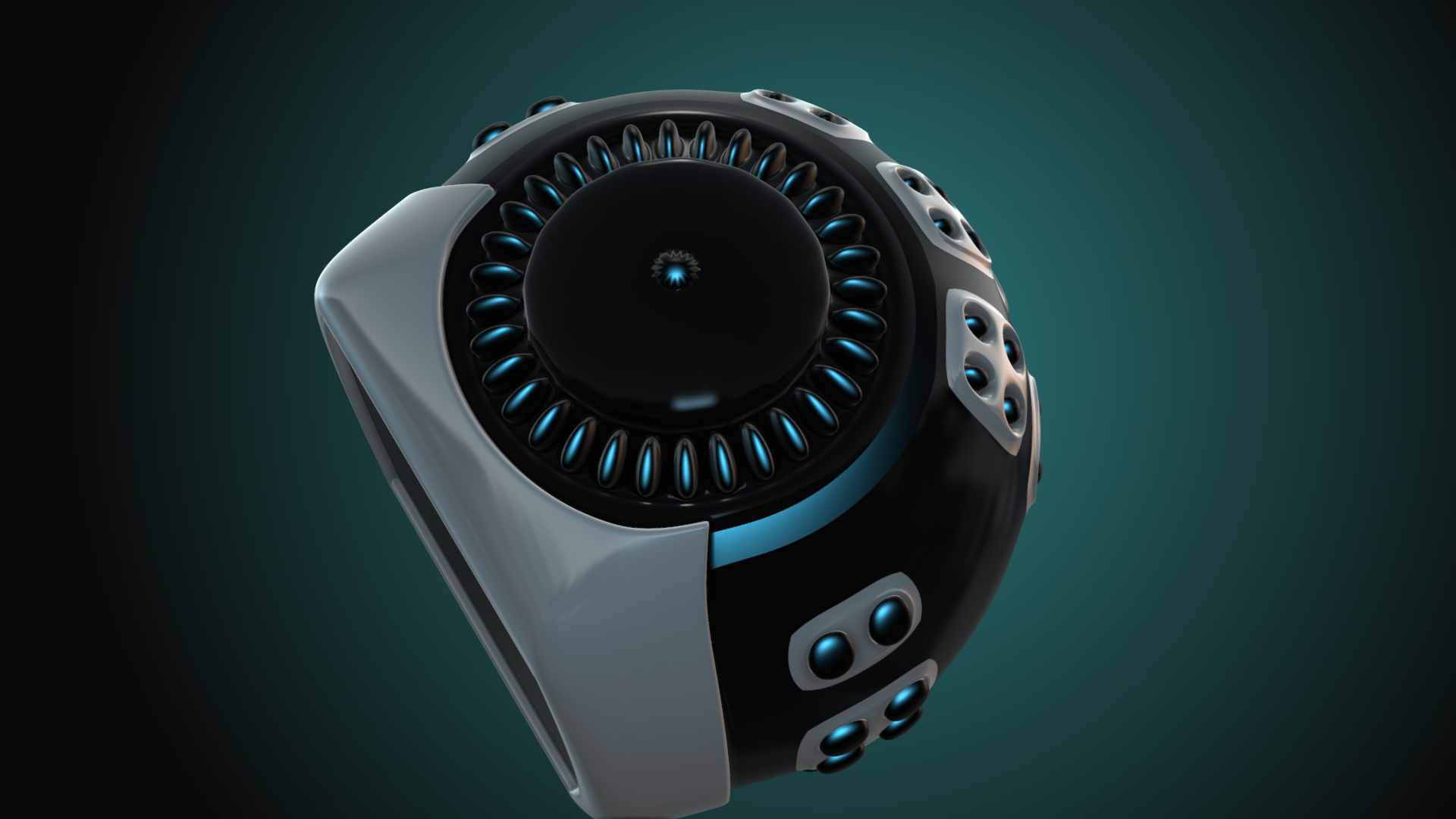 Future TV Computer 3D model | CGTrader