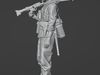 ww2 ger MG 34 gunner stand 1-35 3D model 3D printable | CGTrader