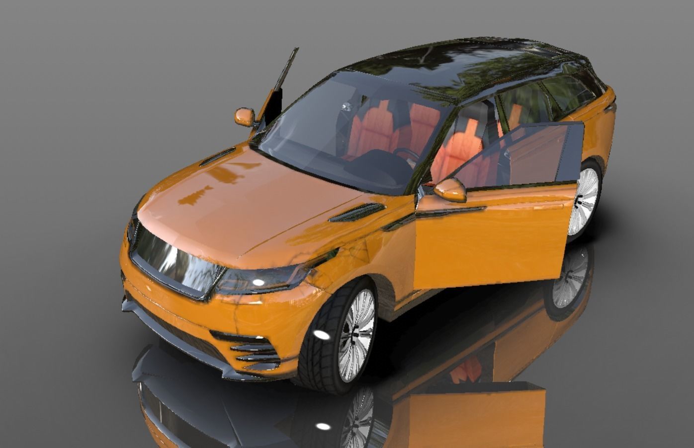 3D model Range Rover Velar HSE 2018 3D model Sports Cars VR / AR / low ...