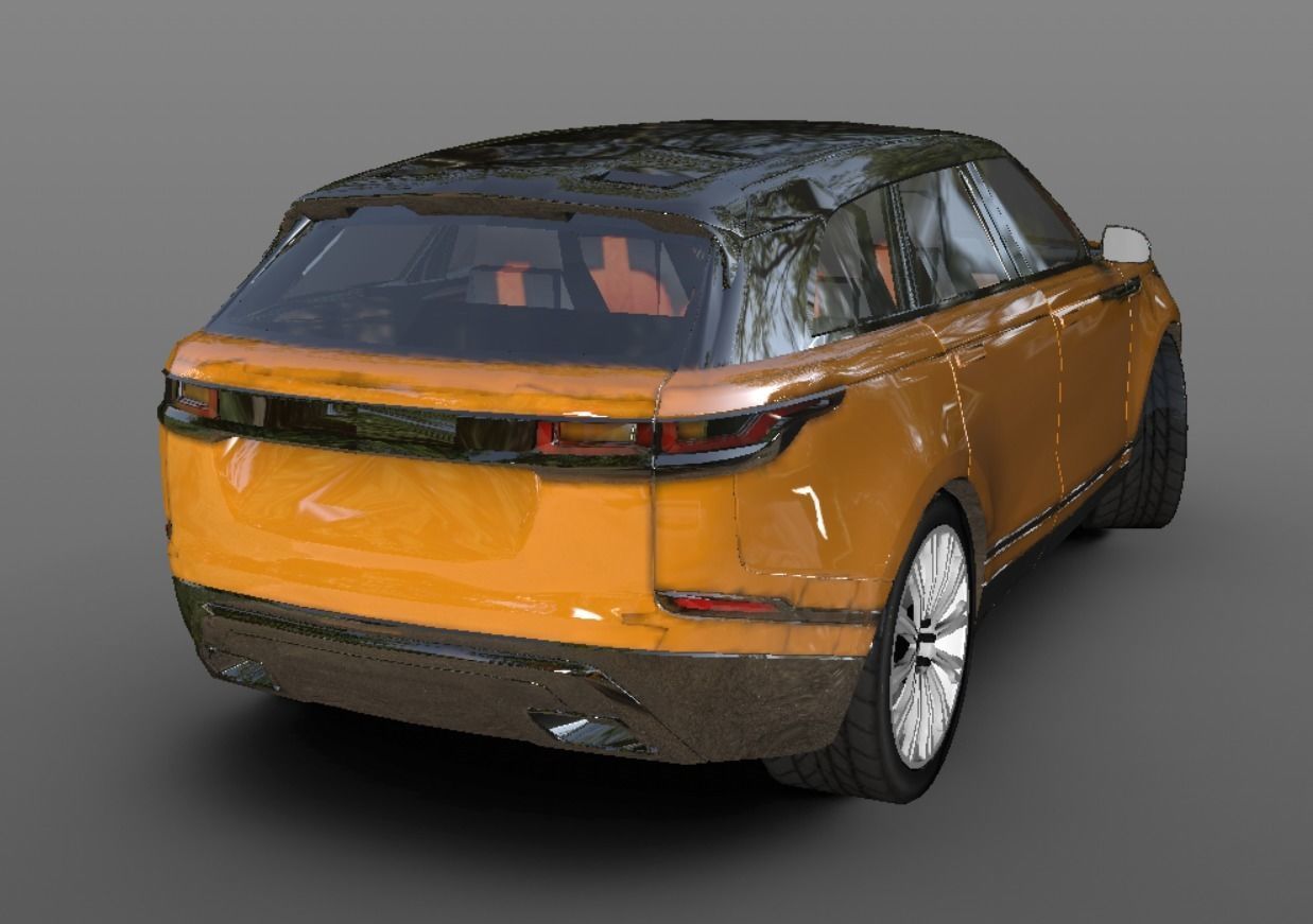 3D model Range Rover Velar HSE 2018 3D model Sports Cars VR / AR / low ...