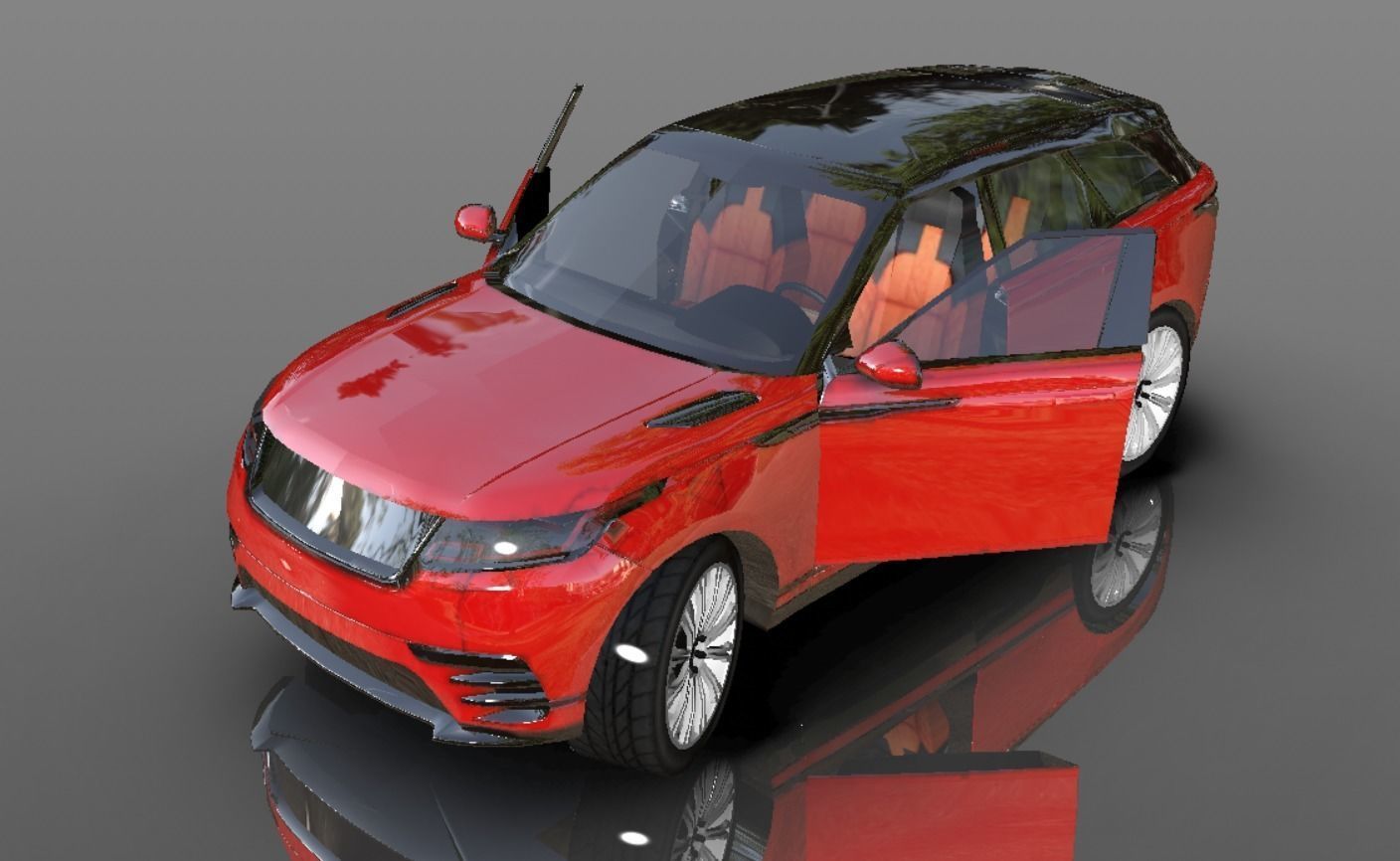 3D model Range Rover Velar HSE 2018 3D model Sports Cars VR / AR / low ...