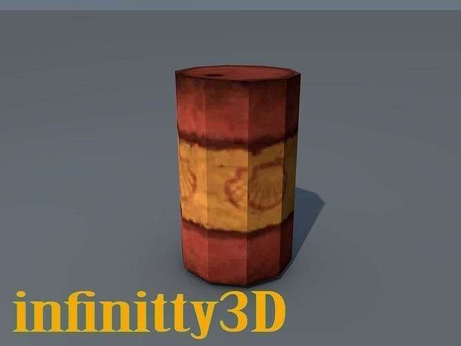 3D model Barrel VR / AR / low-poly | CGTrader