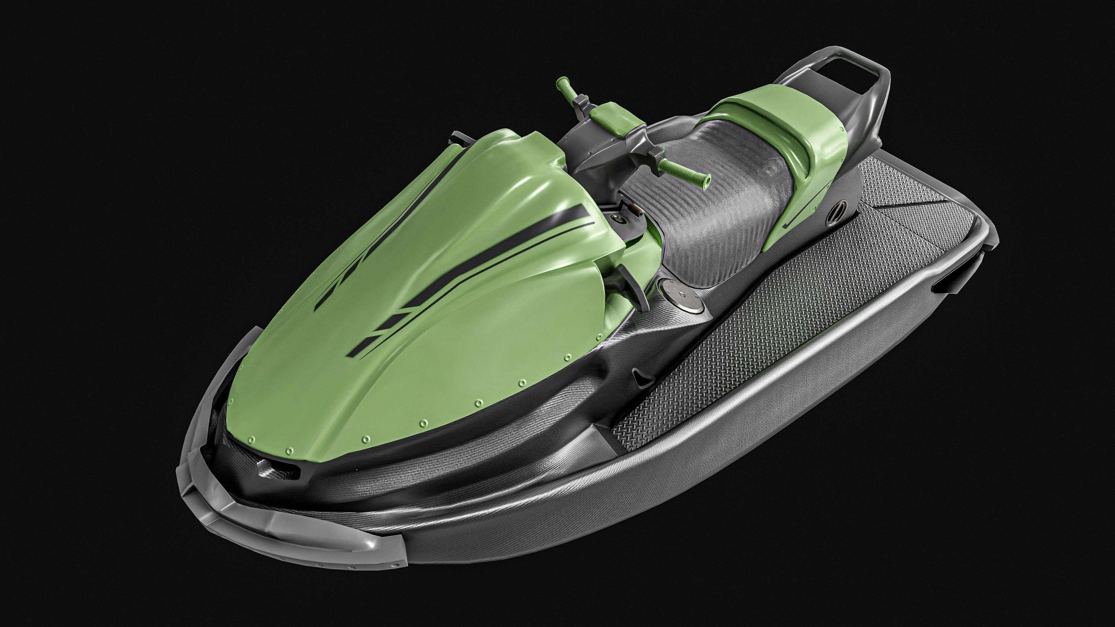 3D model Jet Ski Pack VR / AR / low-poly | CGTrader