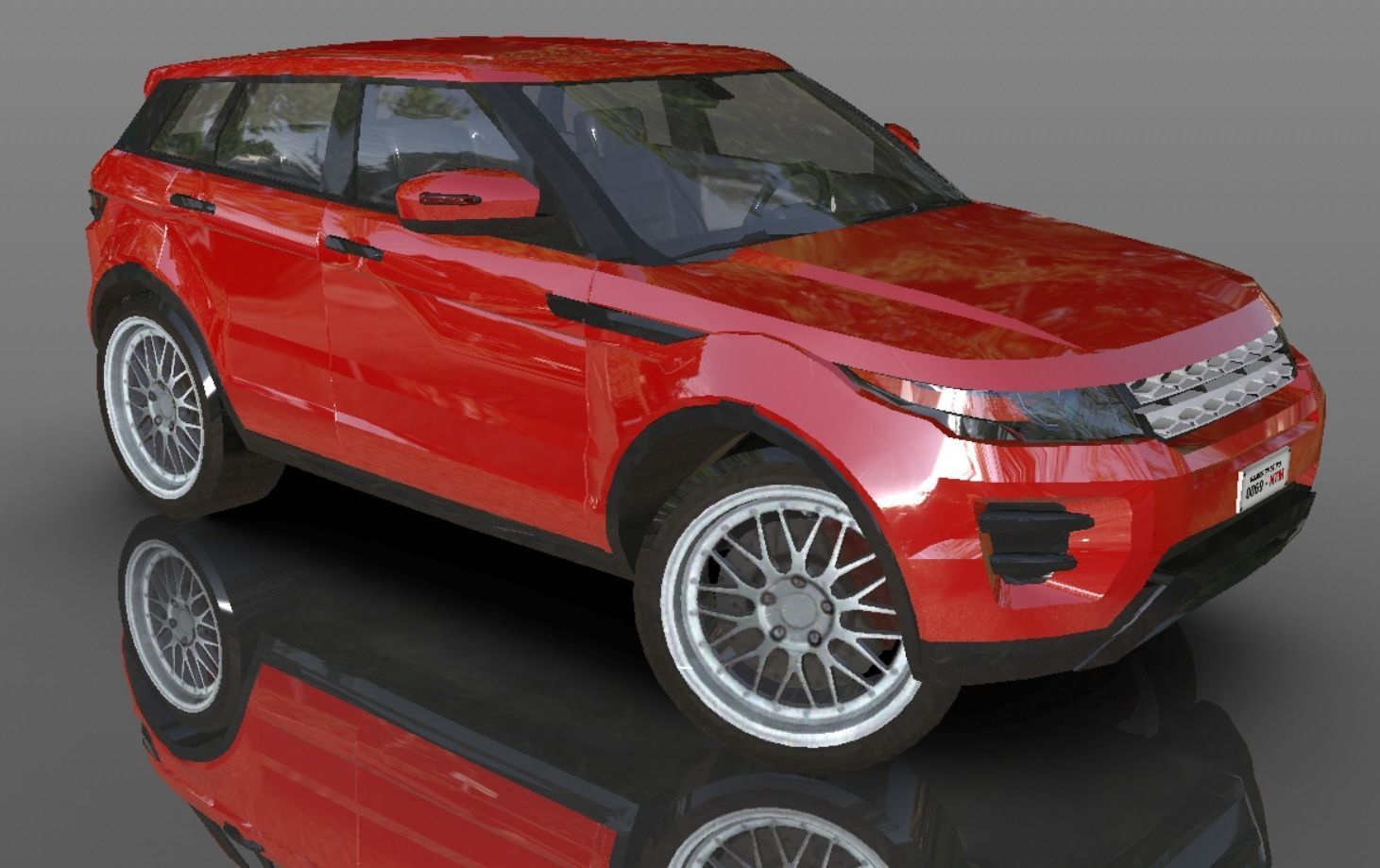 3D model Land Rover Range Rover Evoque 3D model VR / AR / low-poly | CGTrader