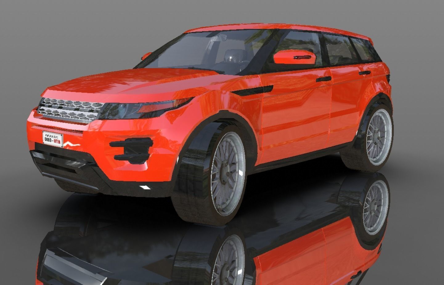 3D model Land Rover Range Rover Evoque 3D model VR / AR / low-poly | CGTrader