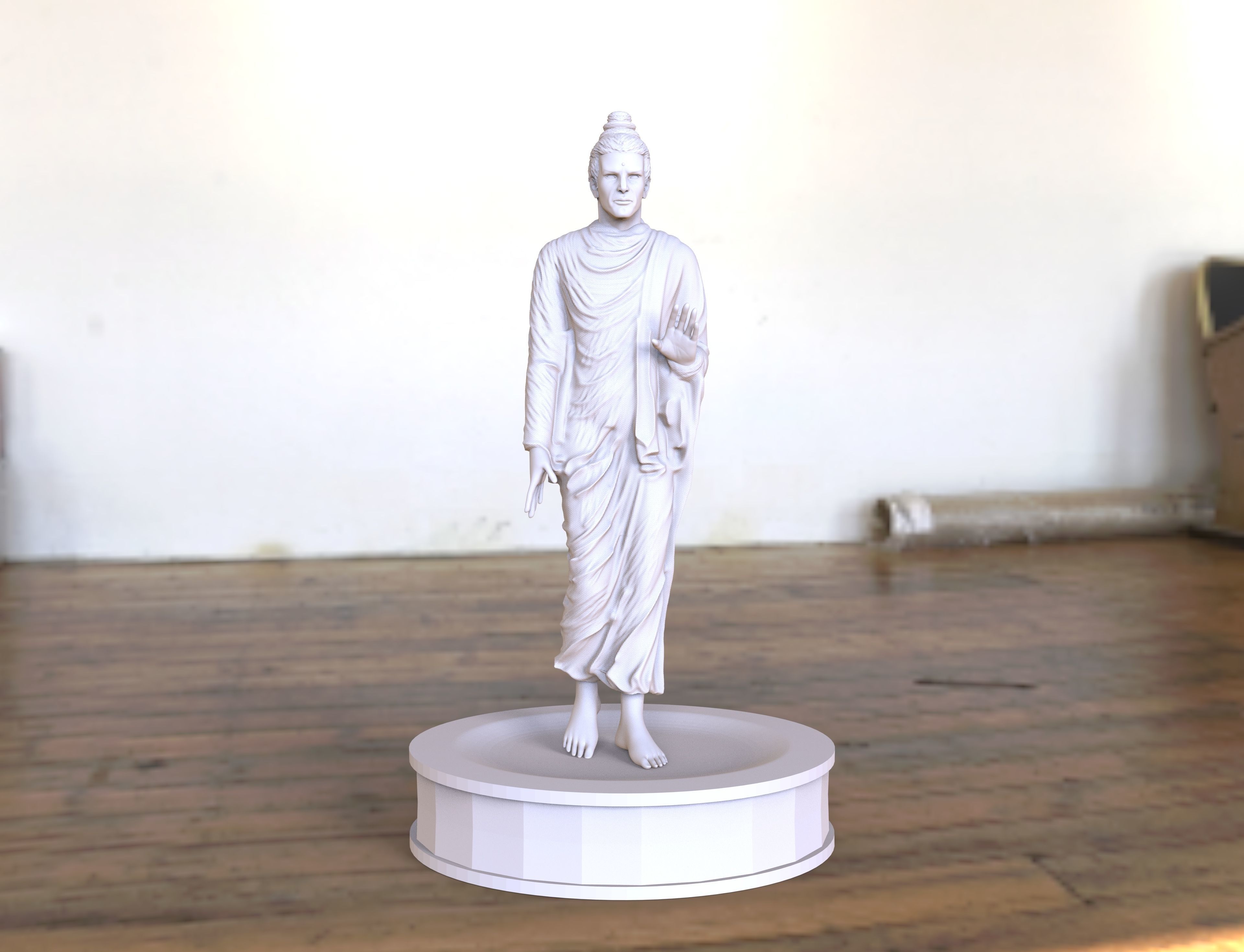 Buddha Dharma 3D model 3D model 3D printable | CGTrader