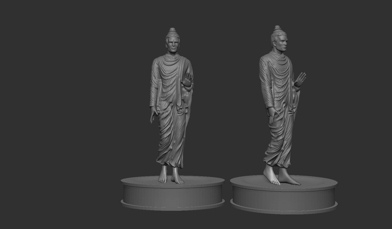Buddha Dharma 3D model 3D model 3D printable | CGTrader