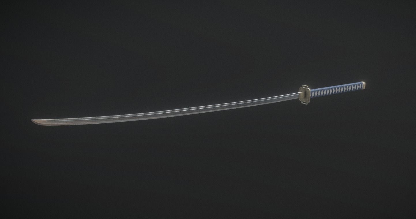 sephiroth katana 3D model | CGTrader