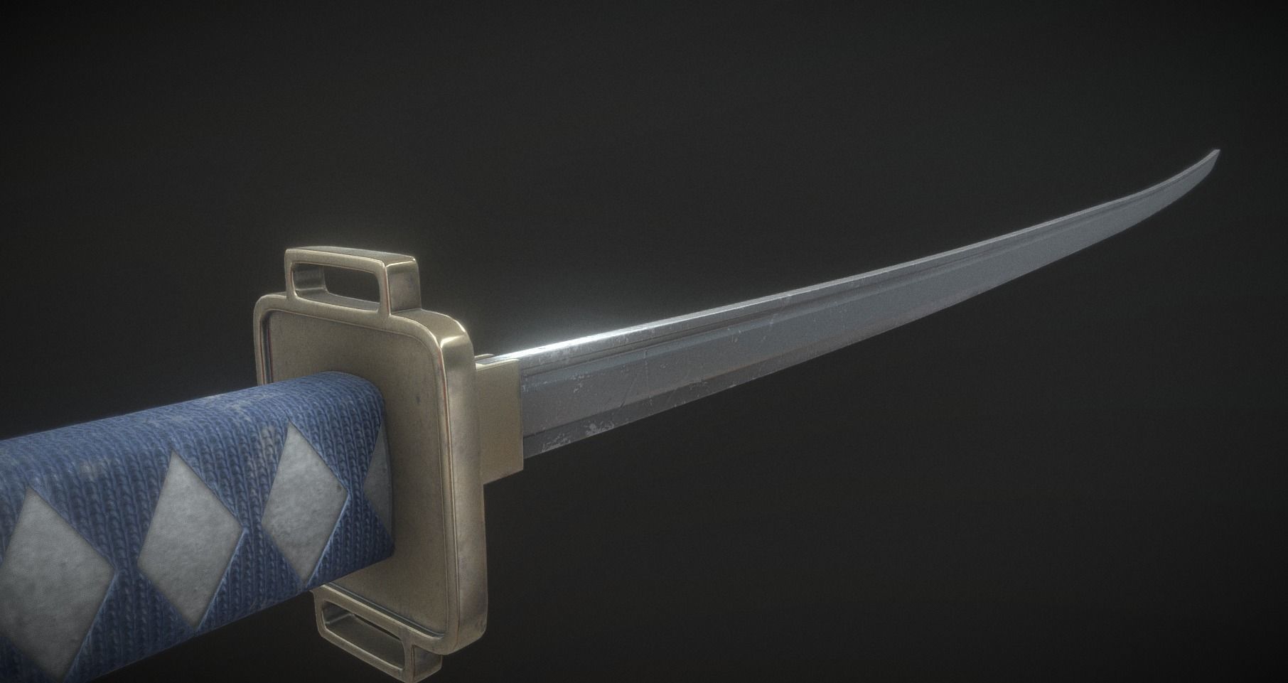 sephiroth katana 3D model | CGTrader