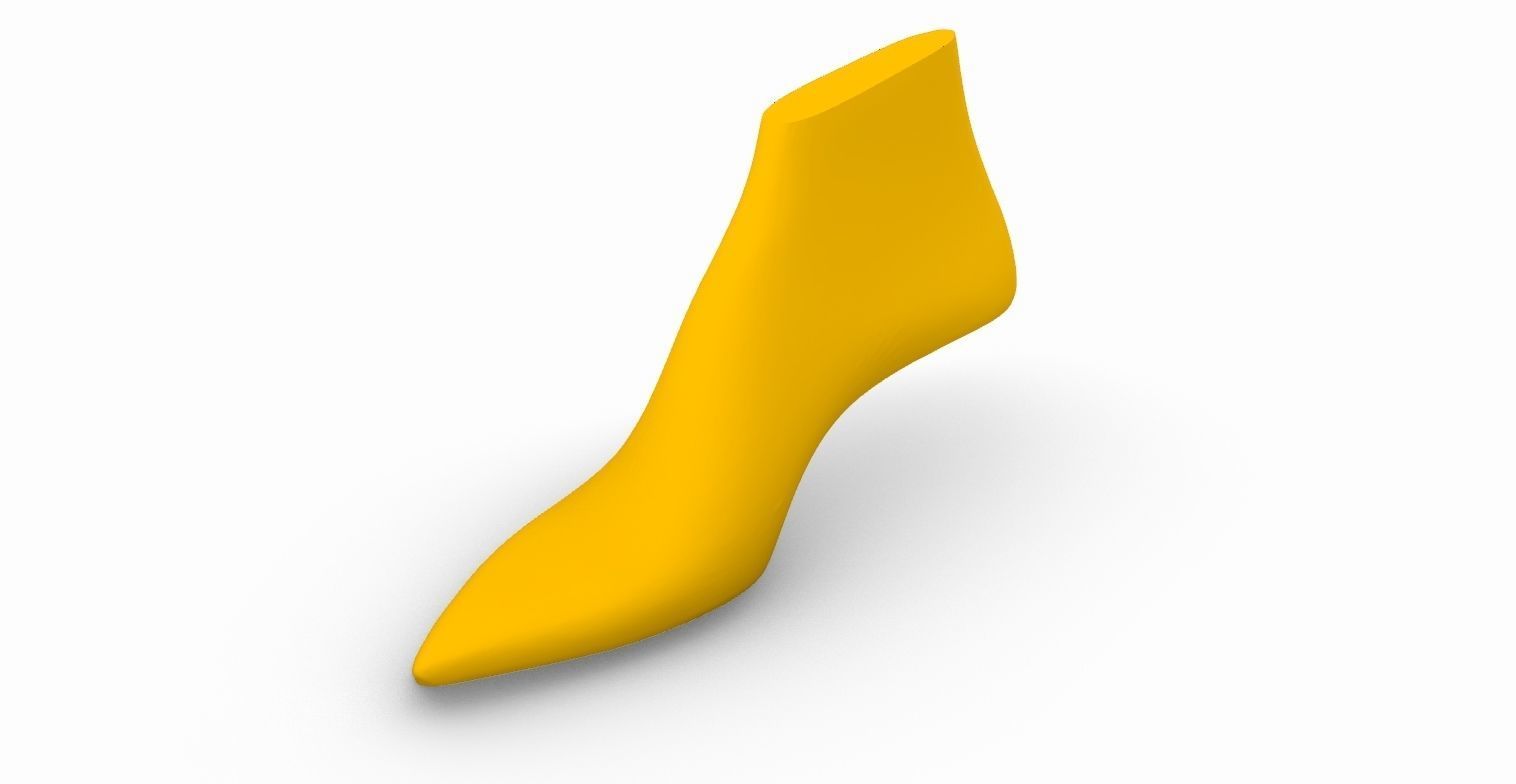 Female Shoe Last 3D model 3D printable | CGTrader