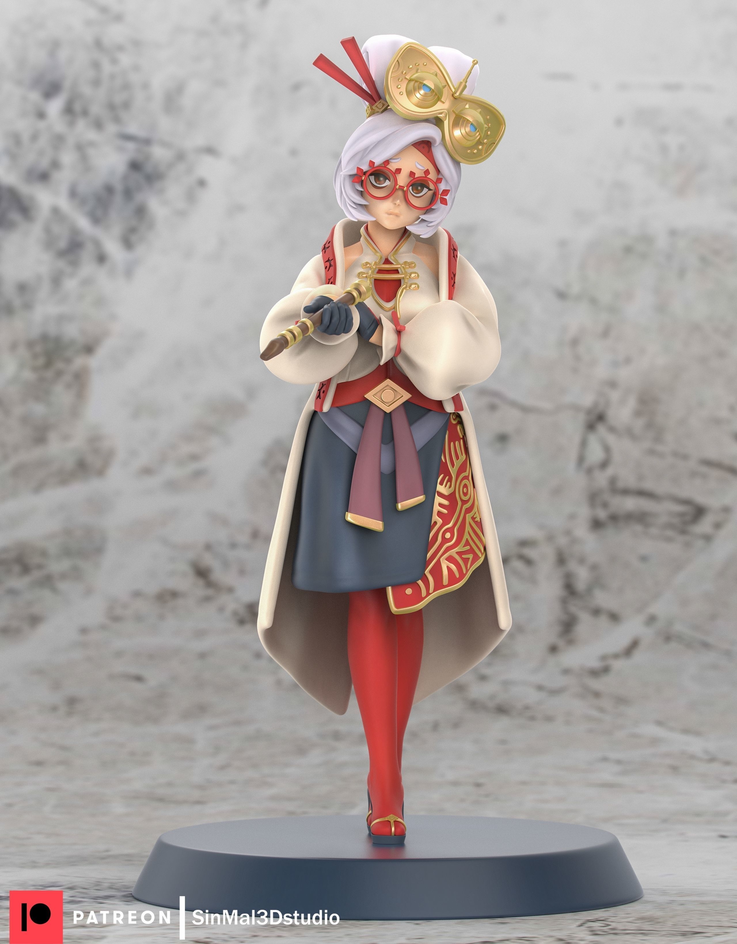 Zelda tears of the kingdom Purah 3D print model 3D model 3D printable ...