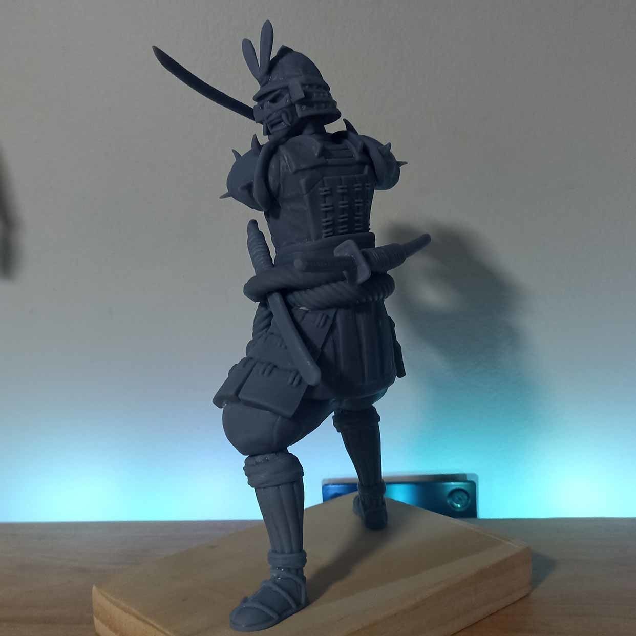 Samurai 3D model 3D printable | CGTrader