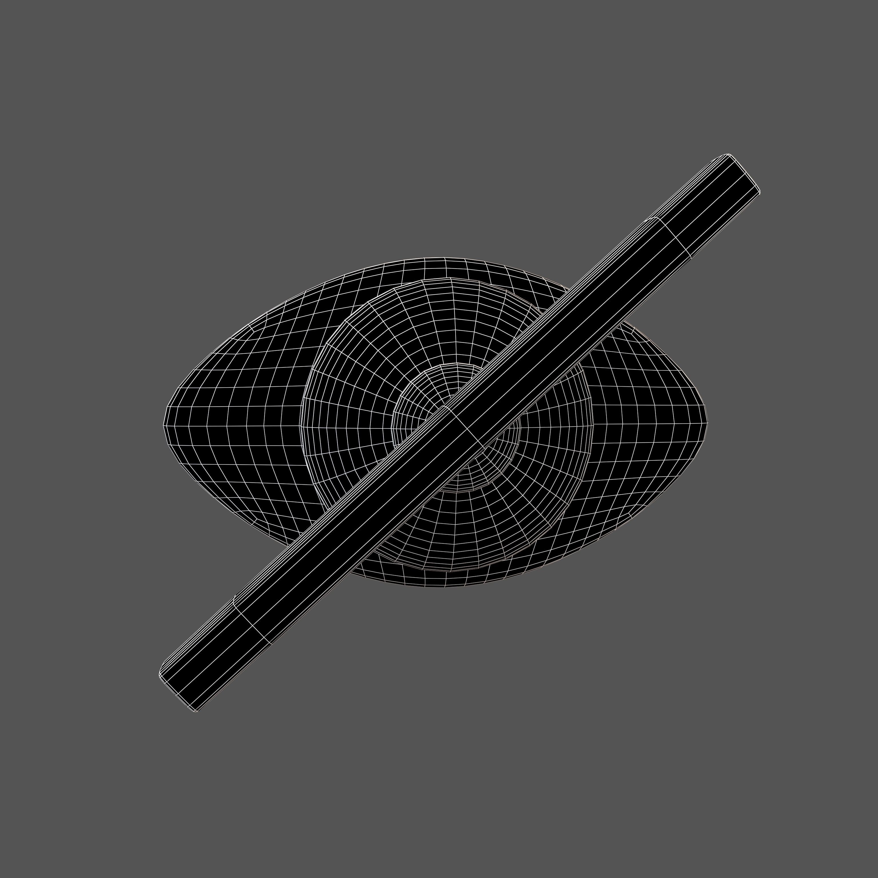 3D model Invisibility Icon V1 002 VR / AR / low-poly | CGTrader