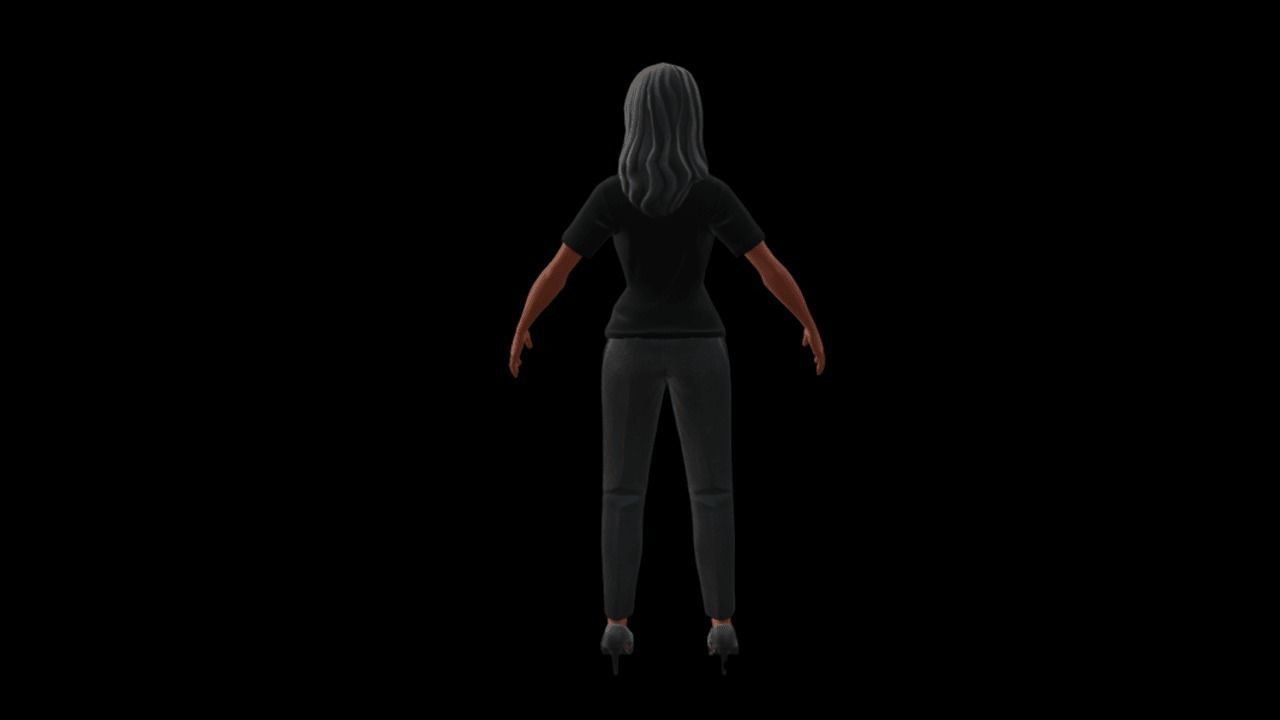 3D model VRChat Female Model VR / AR / low-poly | CGTrader
