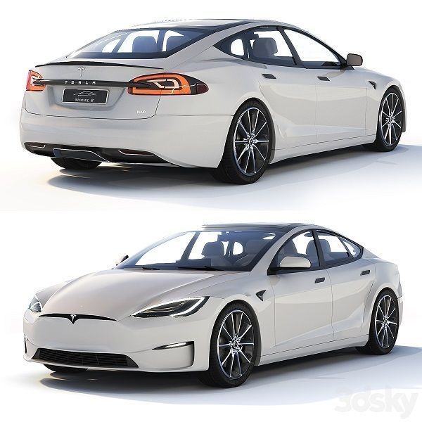 Tesla Model S 3D model | CGTrader