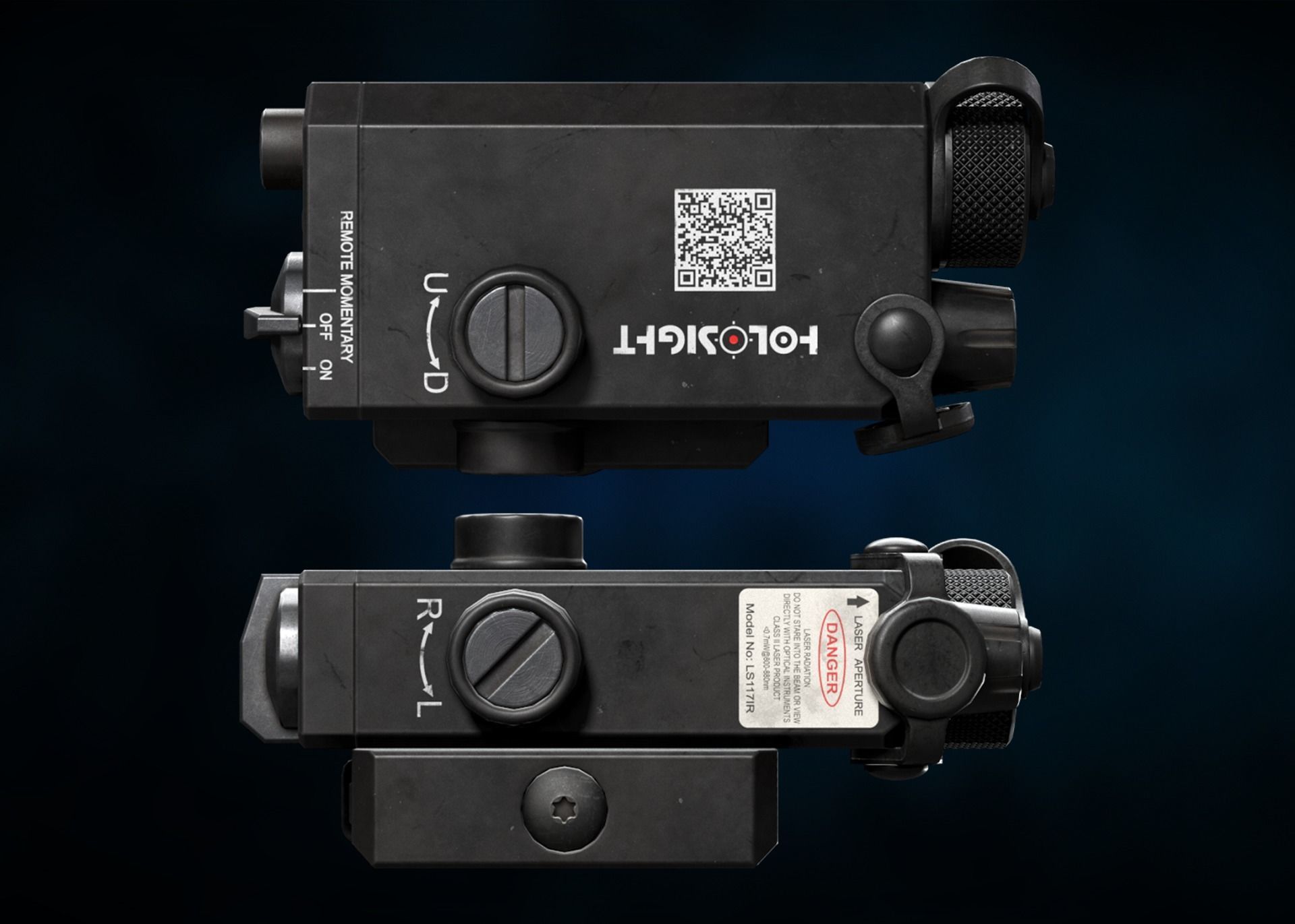 3D model Holosight Aim Laser Sight VR / AR / low-poly | CGTrader