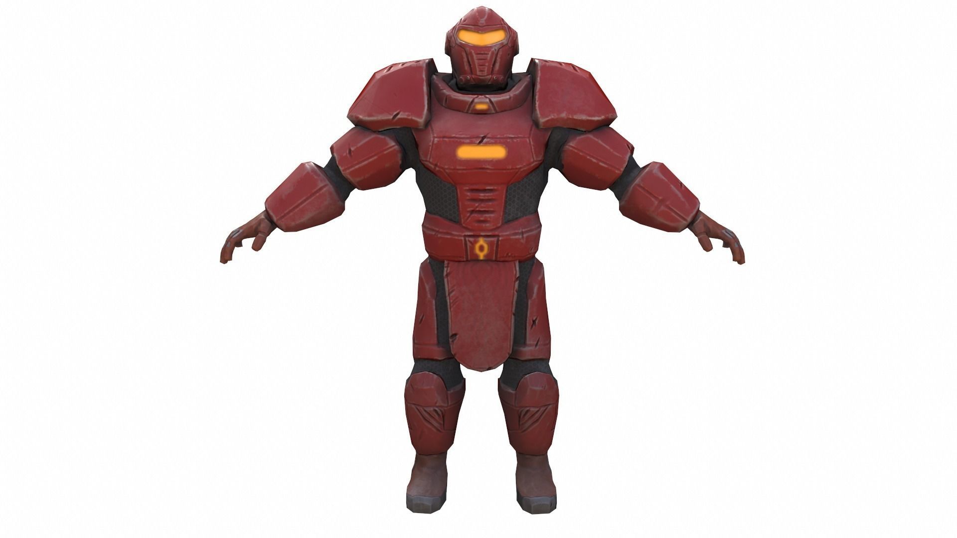 3D model Futuristic hitman hunter assassin cyborg killer Sci-fi VR / AR ...
