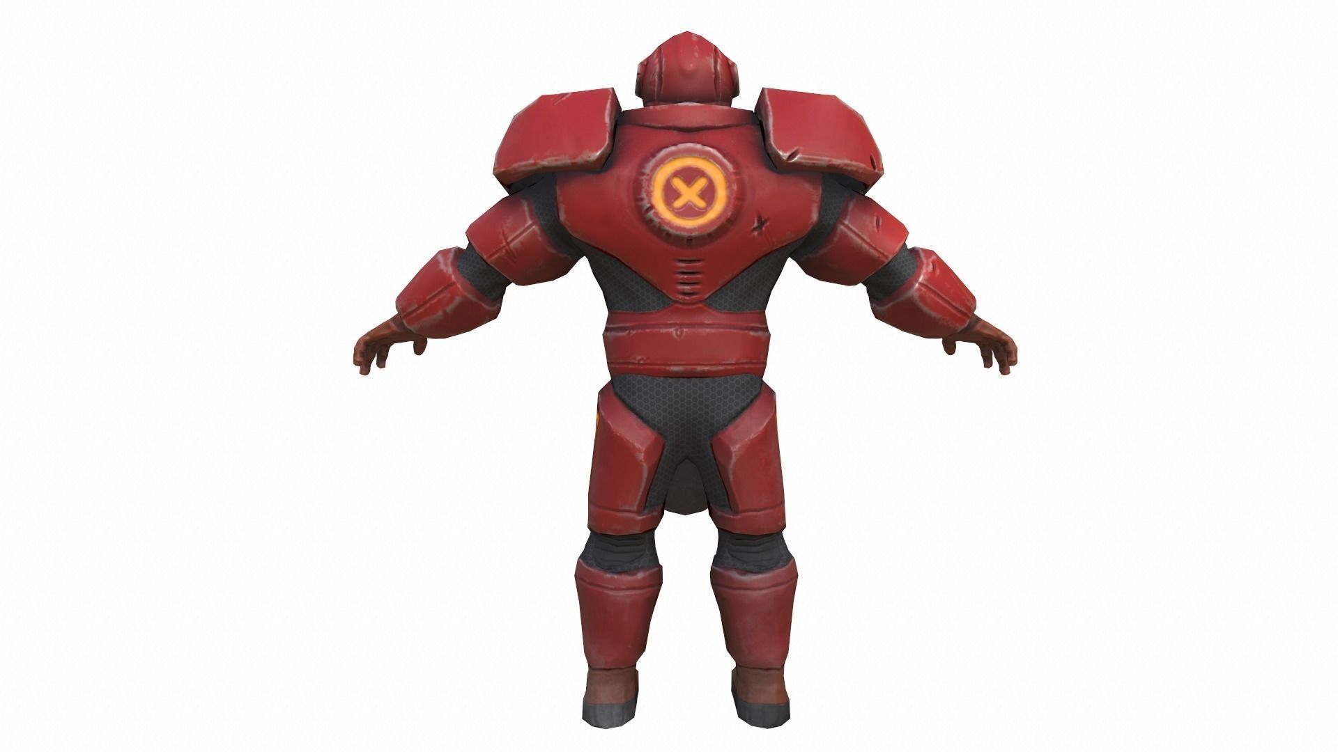 3D model Futuristic hitman hunter assassin cyborg killer Sci-fi VR / AR ...