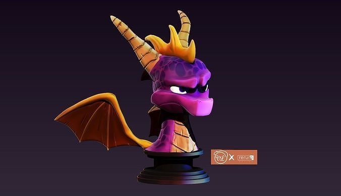 Spyro - Zbrush 3D model | CGTrader