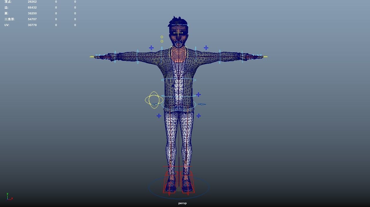 3D model Cartoon Man Rigged VR / AR / low-poly | CGTrader