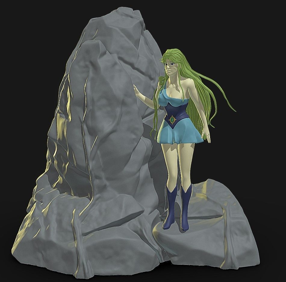 Aphelie - Grendizer 3D model 3D printable | CGTrader