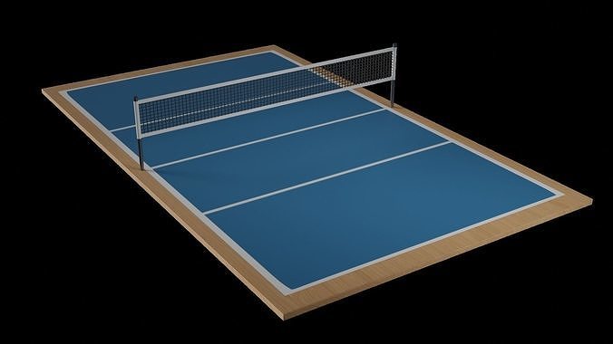 3D model Volleyball Court VR / AR / low-poly | CGTrader