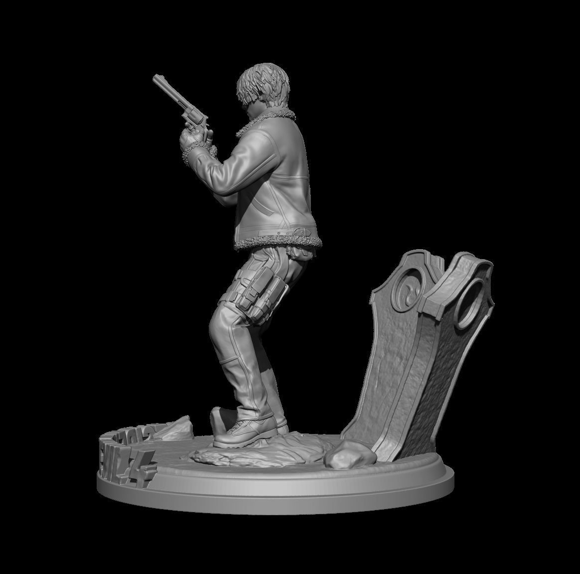 Leon S Kennedy 3D model 3D printable | CGTrader