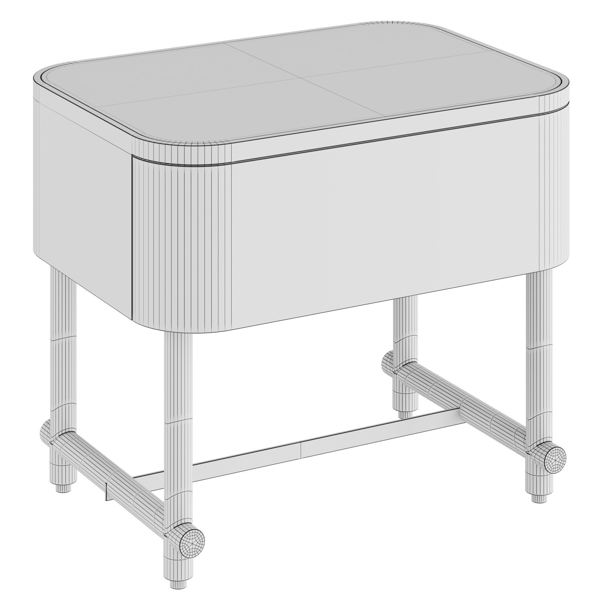 ENNE KIMONO Bedside table 3D model | CGTrader