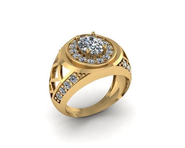 Rings 3D model 3D printable | CGTrader