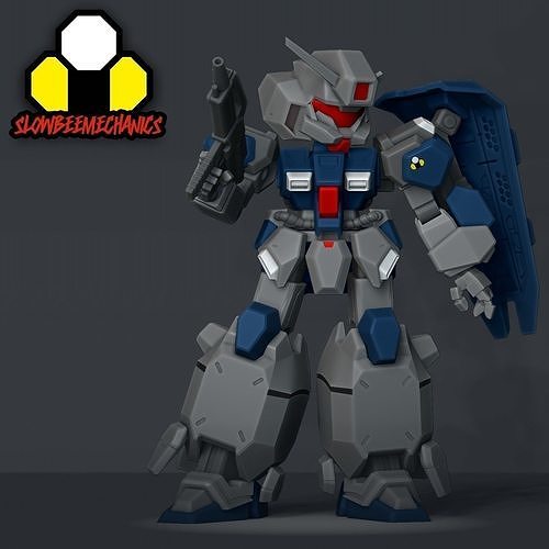 SD Gustav Karl B Style plus Cannon type and Centurion Eevee 3D model 3D ...