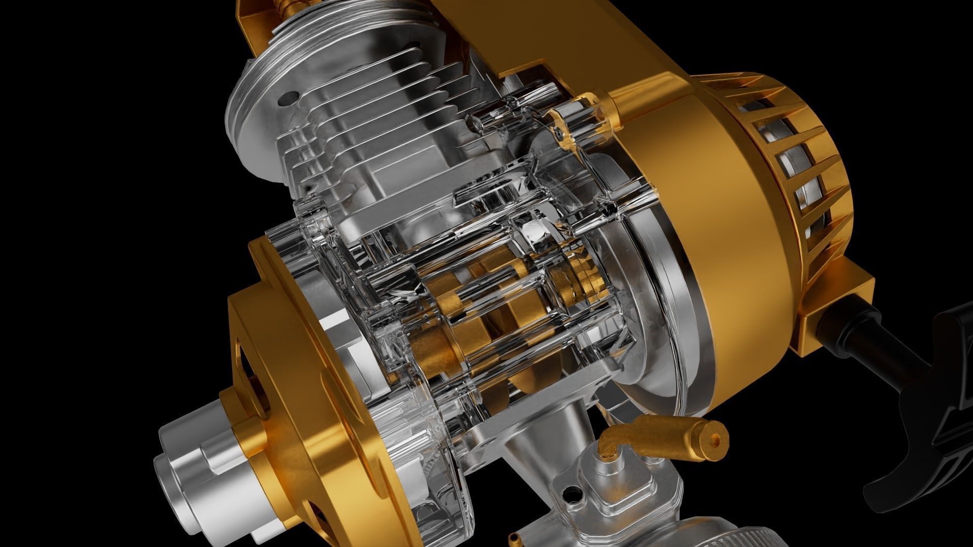 ENGINE FINAL ASSEMBLY 3D model 3D printable | CGTrader