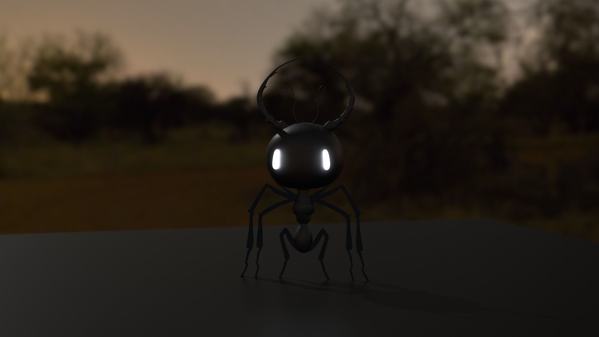 3D Enemy Spider - Blender 3D model | CGTrader