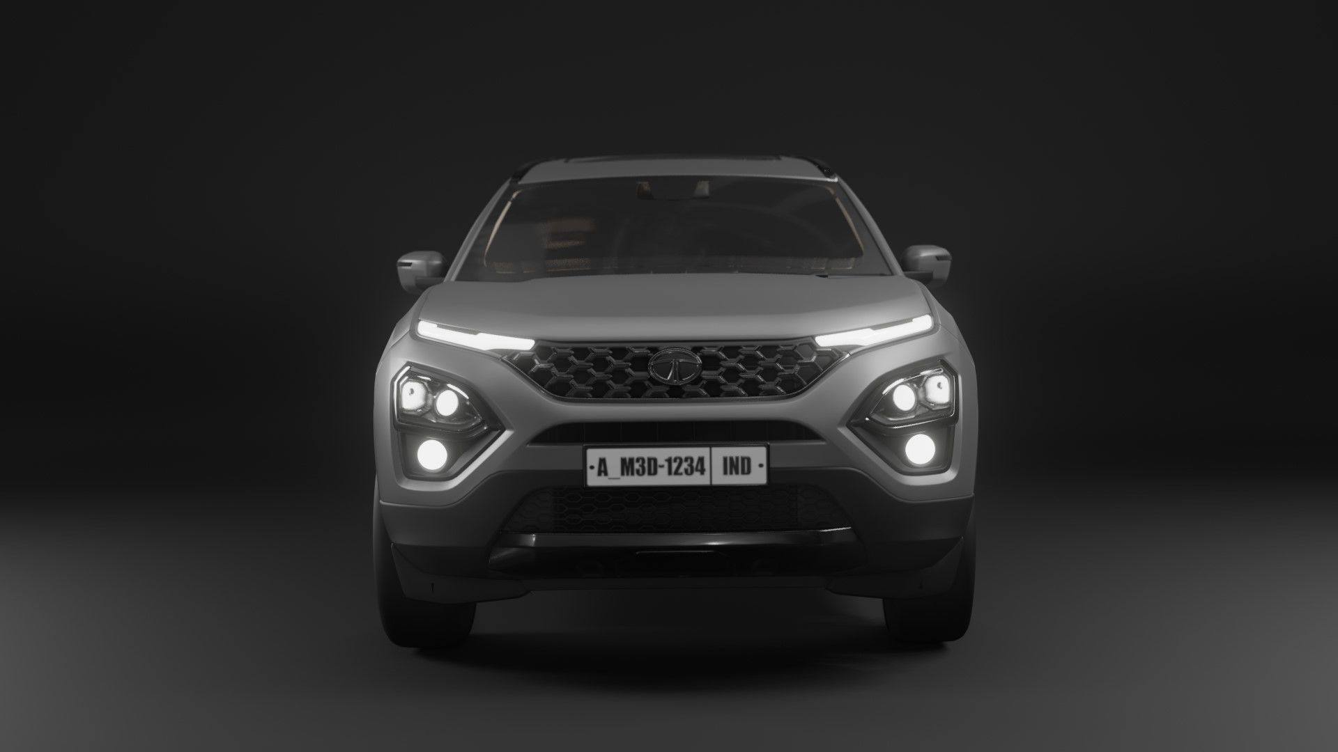3D model Tata safari VR / AR / low-poly | CGTrader