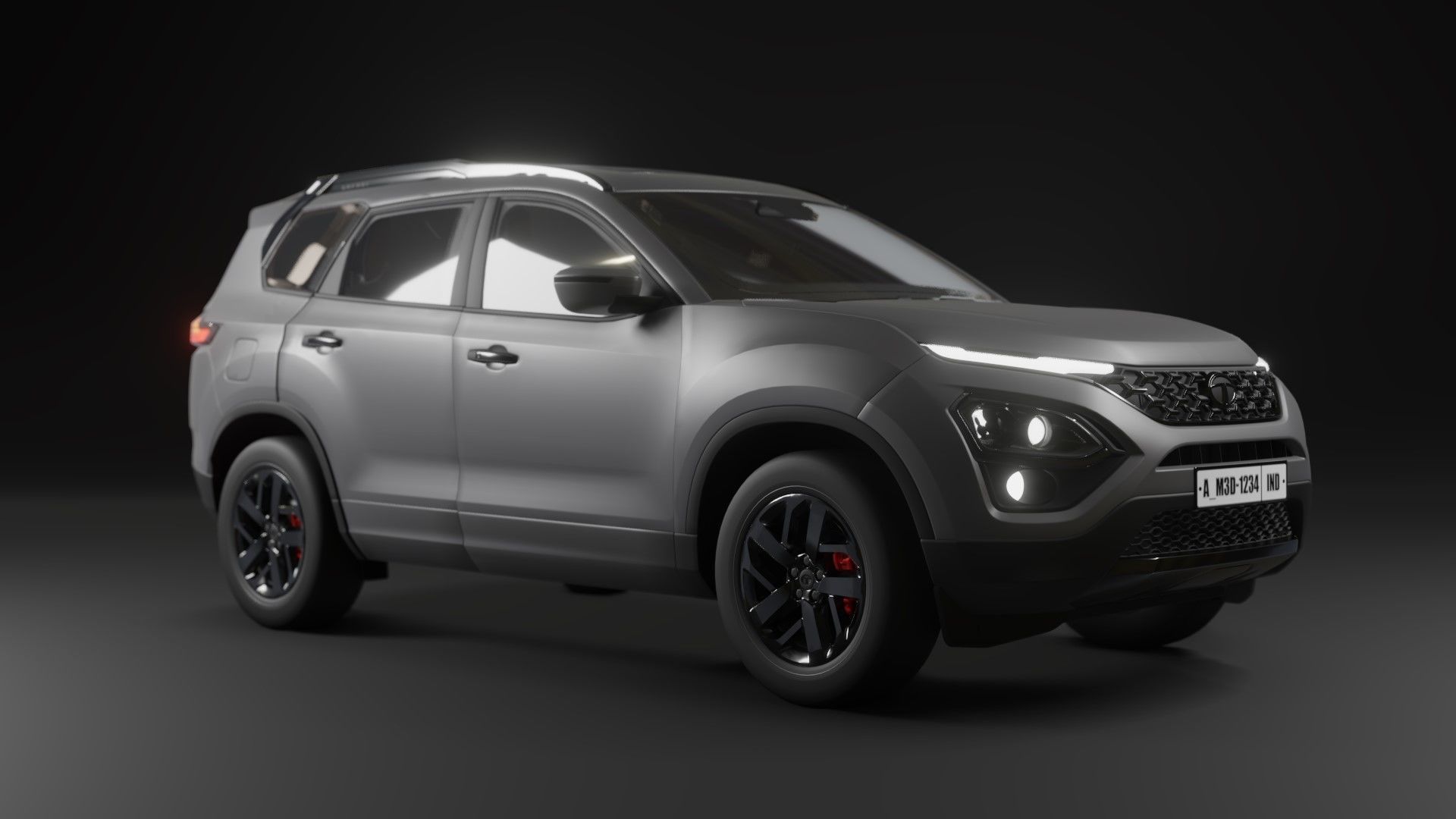 3D model Tata safari VR / AR / low-poly | CGTrader