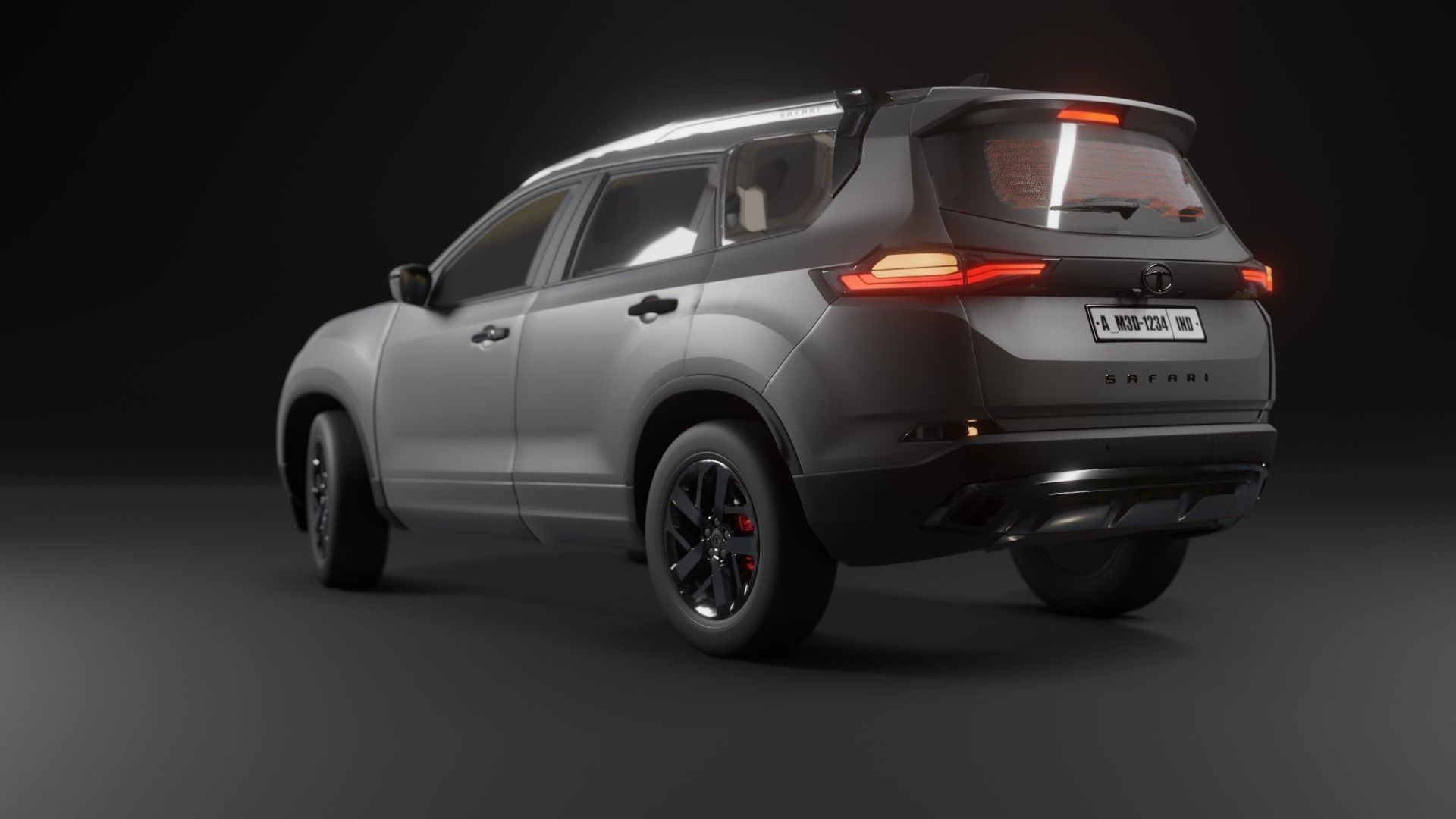 3D model Tata safari VR / AR / low-poly | CGTrader