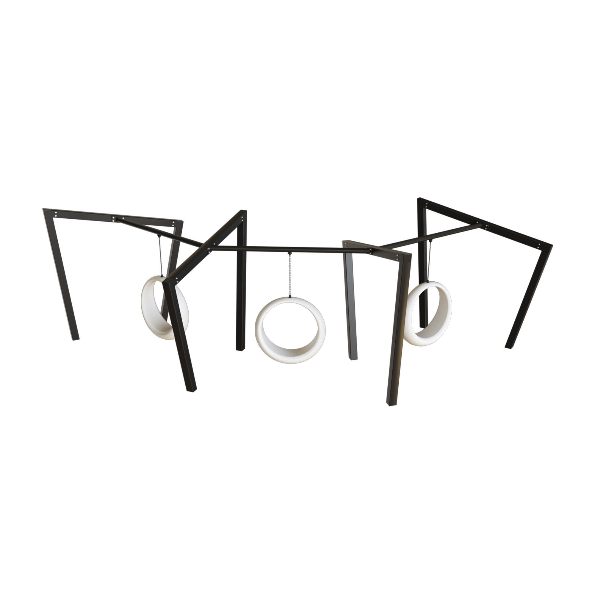 Swing Karakurt with rings 3D model | CGTrader