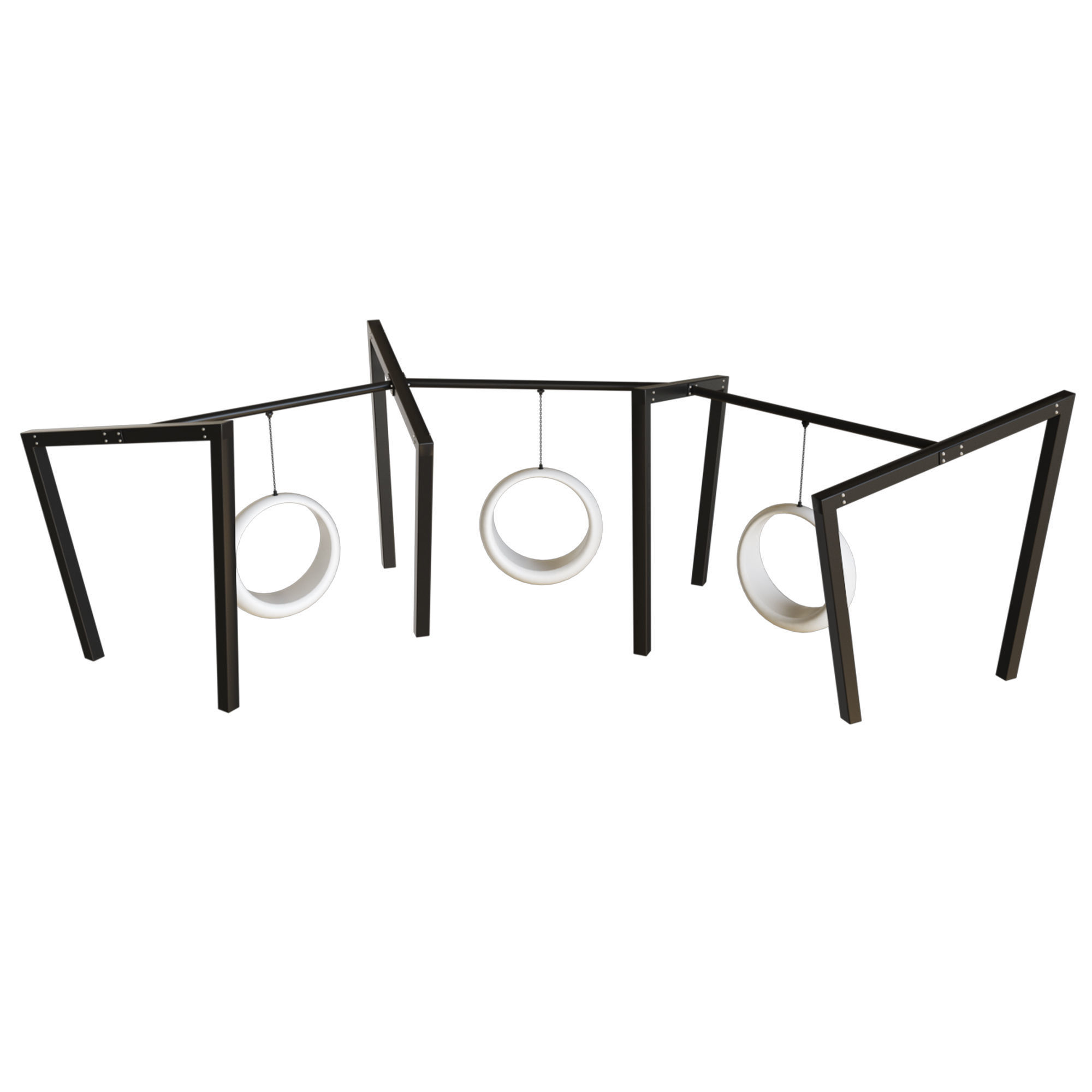 Swing Karakurt with rings 3D model | CGTrader