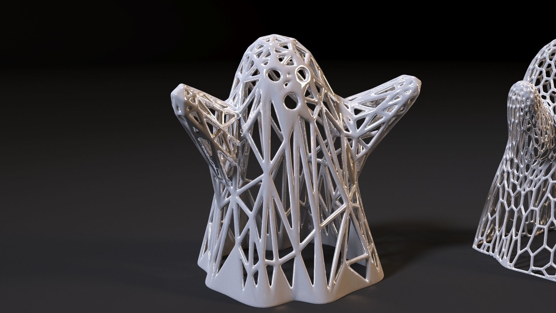 Halloween Ghosts 3D model 3D printable | CGTrader