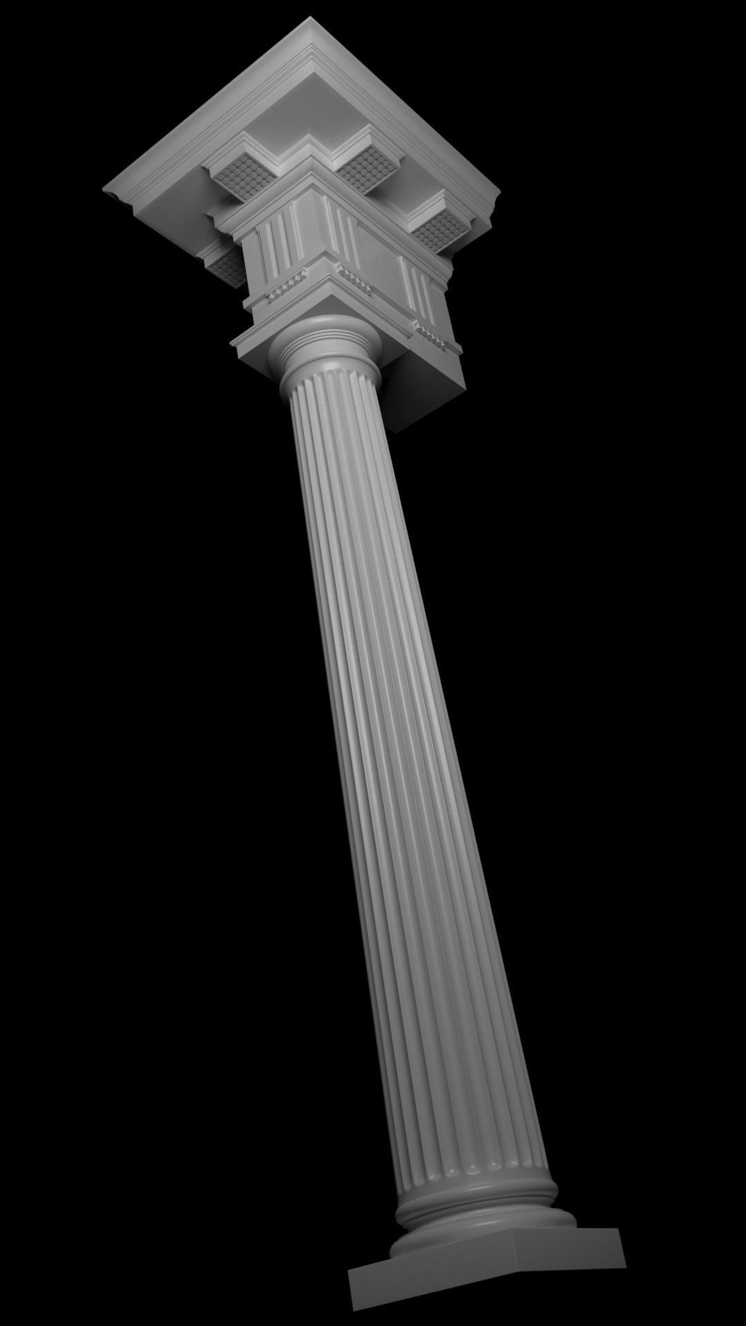Roman Architectural Pillar Orders 3D Model Collection | CGTrader