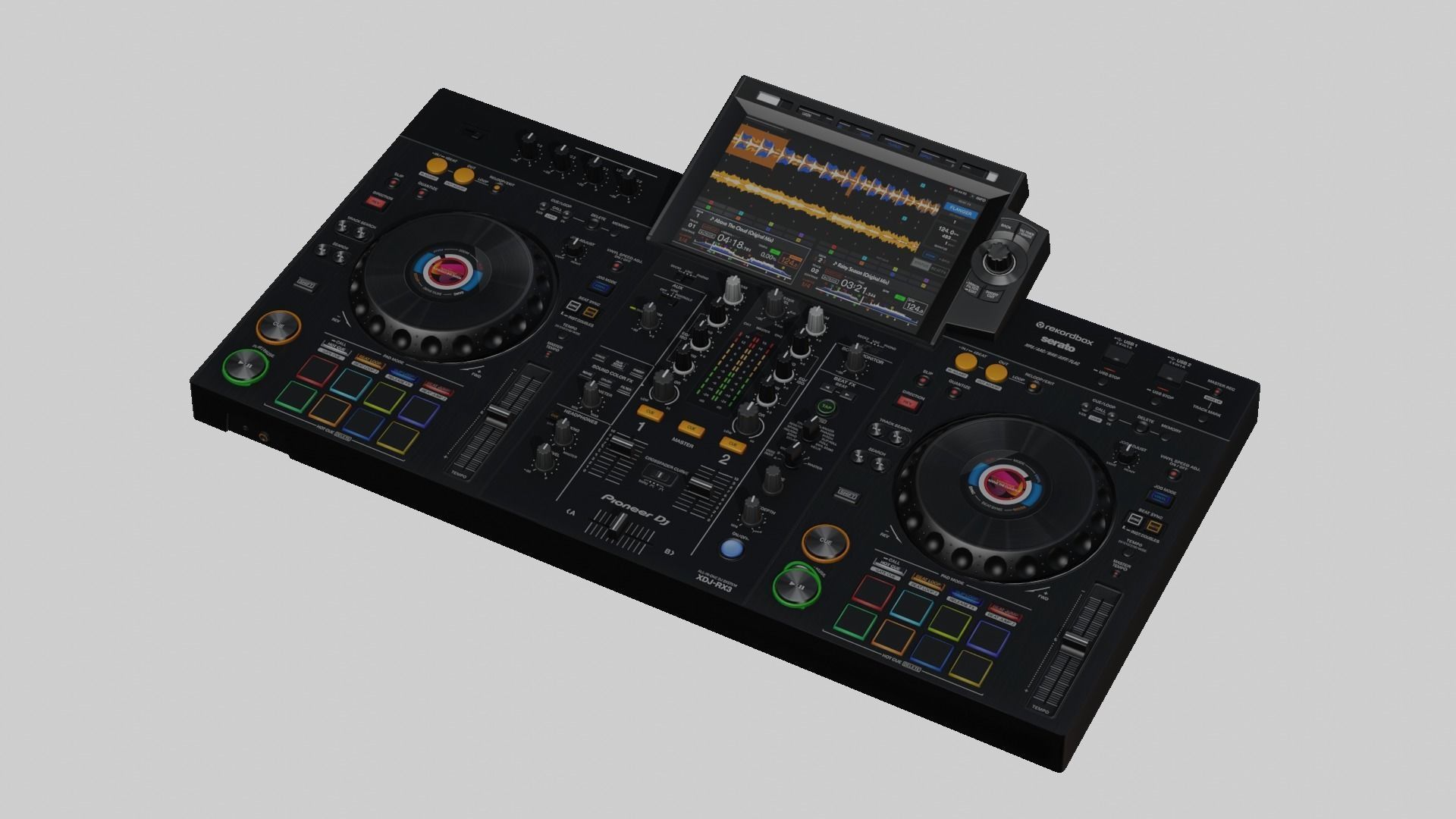 DJ Mixer 3D model | CGTrader
