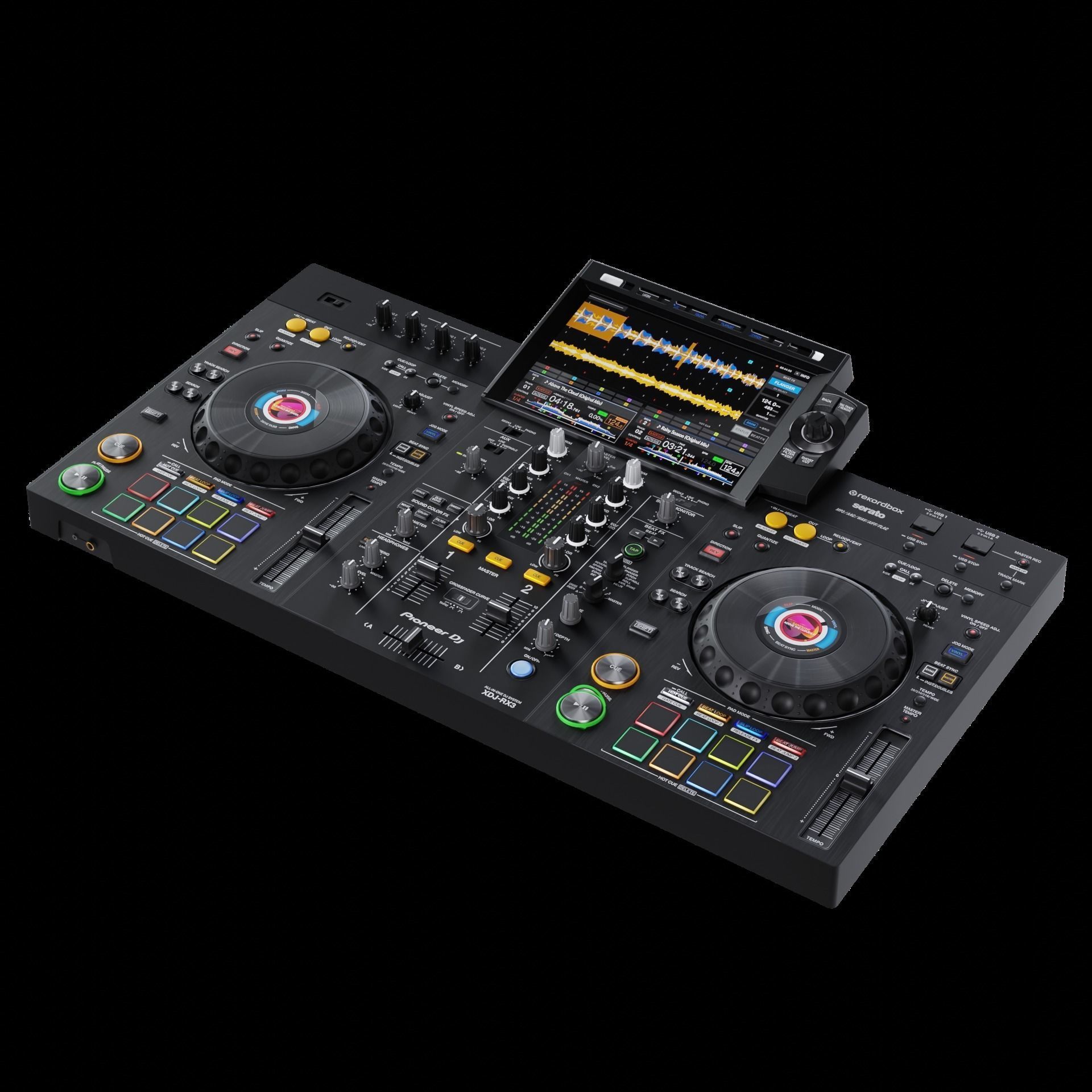 DJ Mixer 3D model | CGTrader