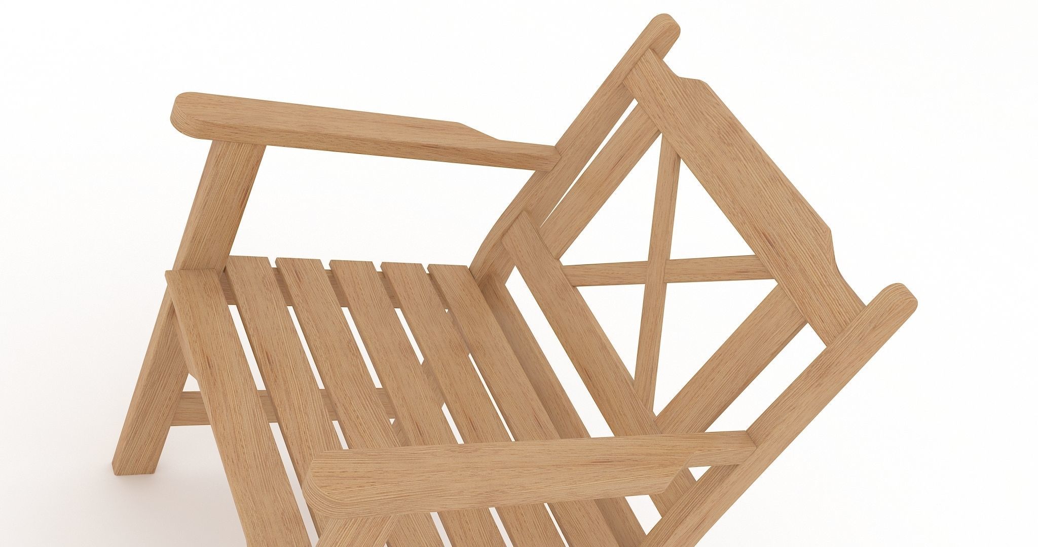 Outdoor Garden Chair 3D model | CGTrader