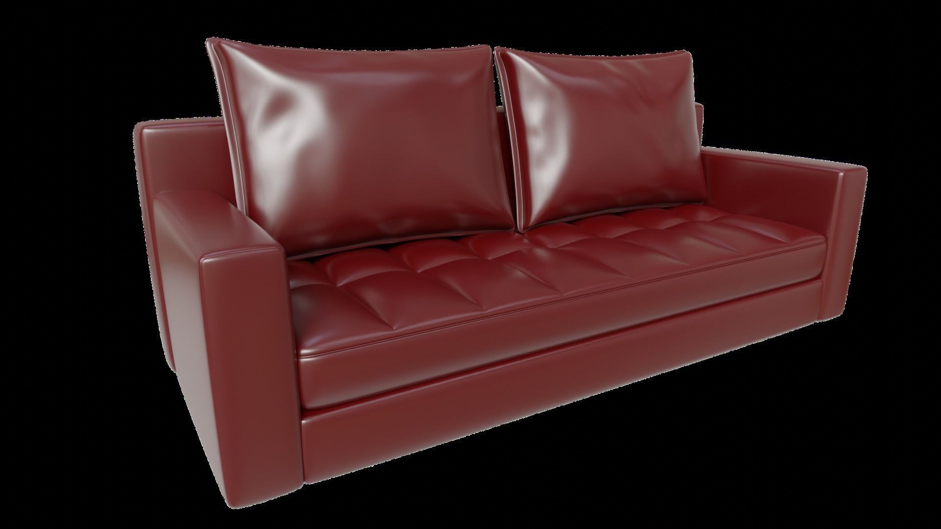 Sofa made in blender 3D model | CGTrader