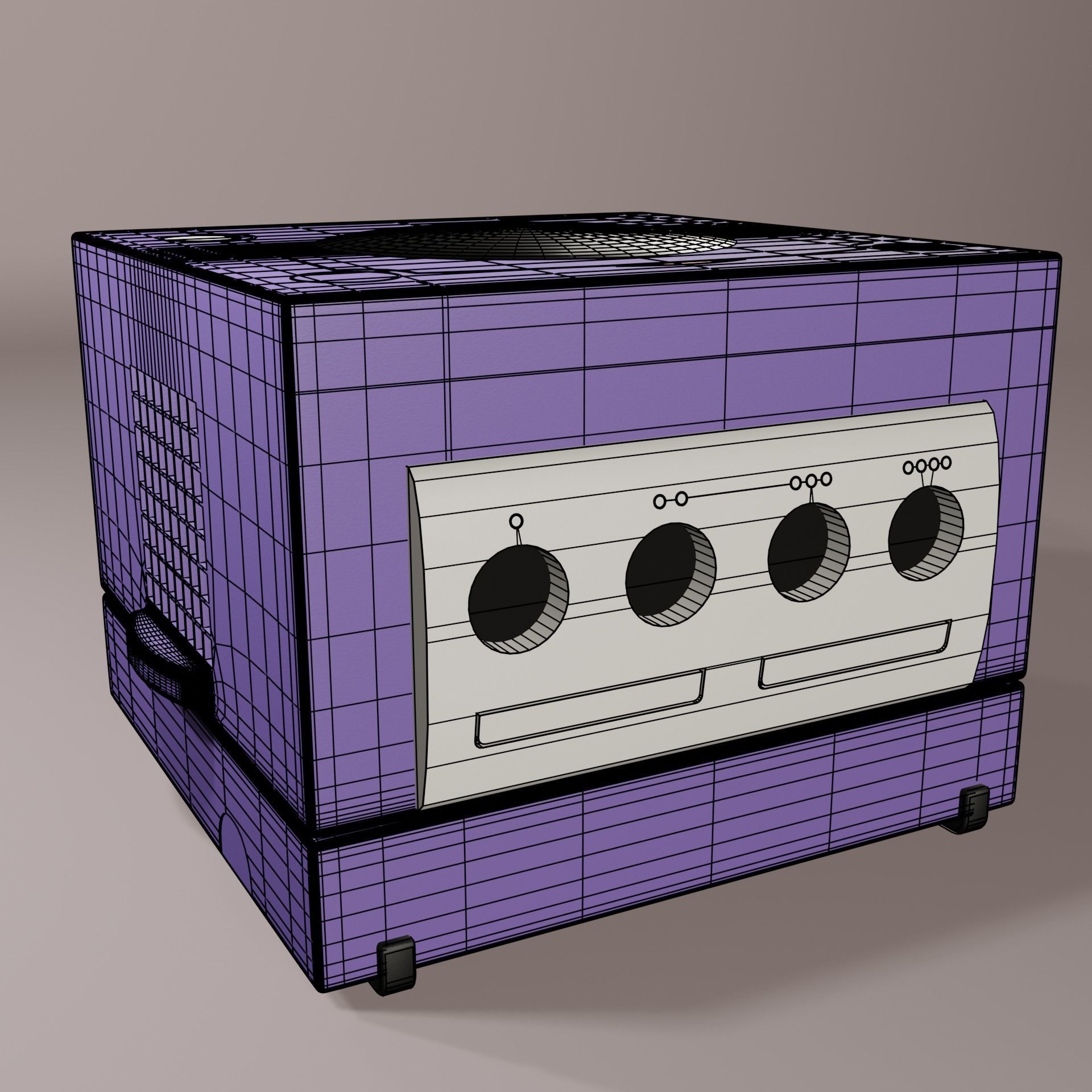 Nintendo GC 3D model | CGTrader